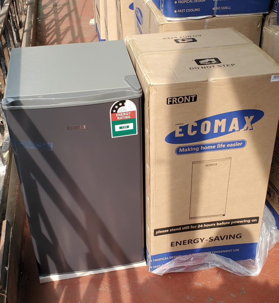 Ecomax 90 Litres Dark Silver Single Door Refrigerator - Pixmart Enterprises
